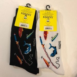 Foozys | Underwear & Socks | 2 Pair Mens Foozys Socks Fly Fishing ...